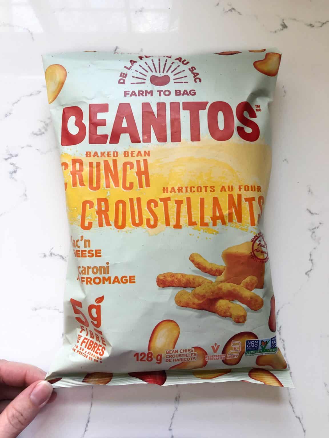 Beanitos Baked Bean Mac’n Cheese Crunch Chips – Dietitian Review