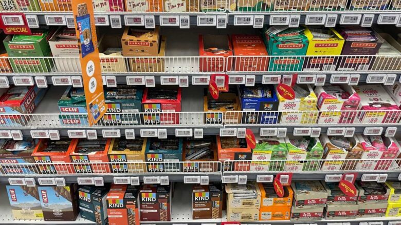 Energy Bar Brand Nutrition Comparison