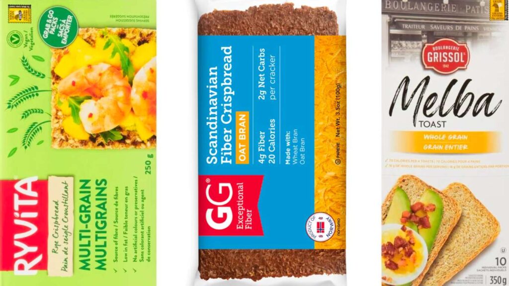 13 High Fiber Crackers at the Grocery Store