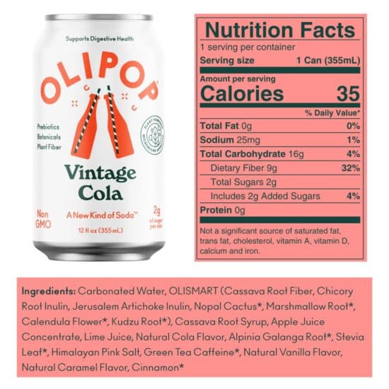 Is Olipop Healthy? Dietitian review of prebiotic soda